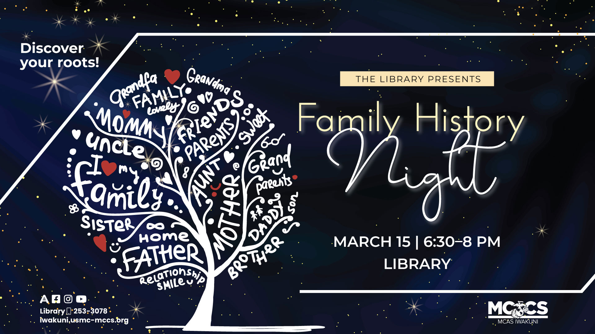 Family History Night at the Library