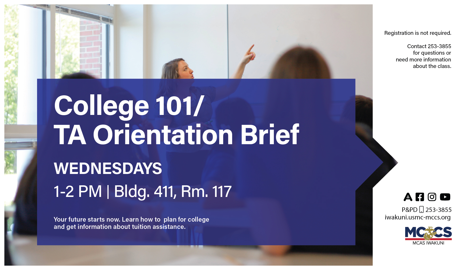 Iwakuni | College 101 / TA Orientation Brief