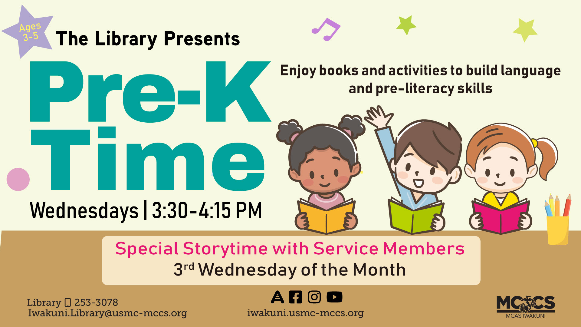 MCCS Pre-K Time