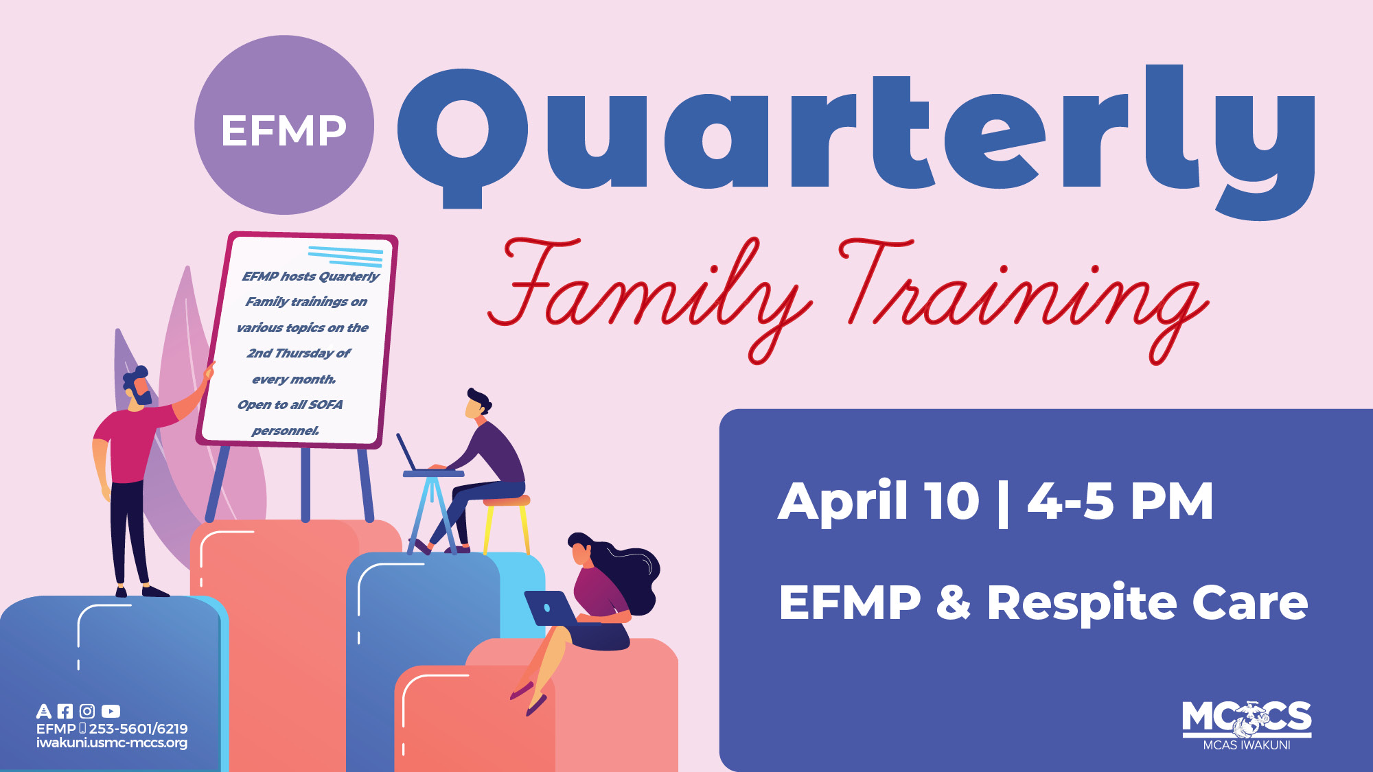 MCCS Quarterly Family Training - Intro to EFMP & Respite Care
