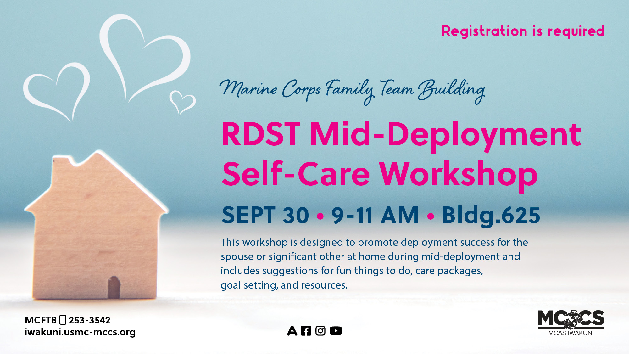 MCCS RDST: Mid-Deployment Self-Care