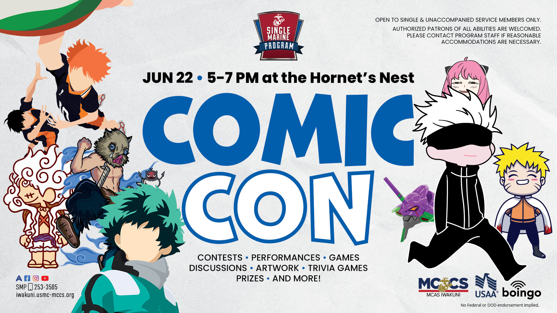 MCCS SMP Comic Con