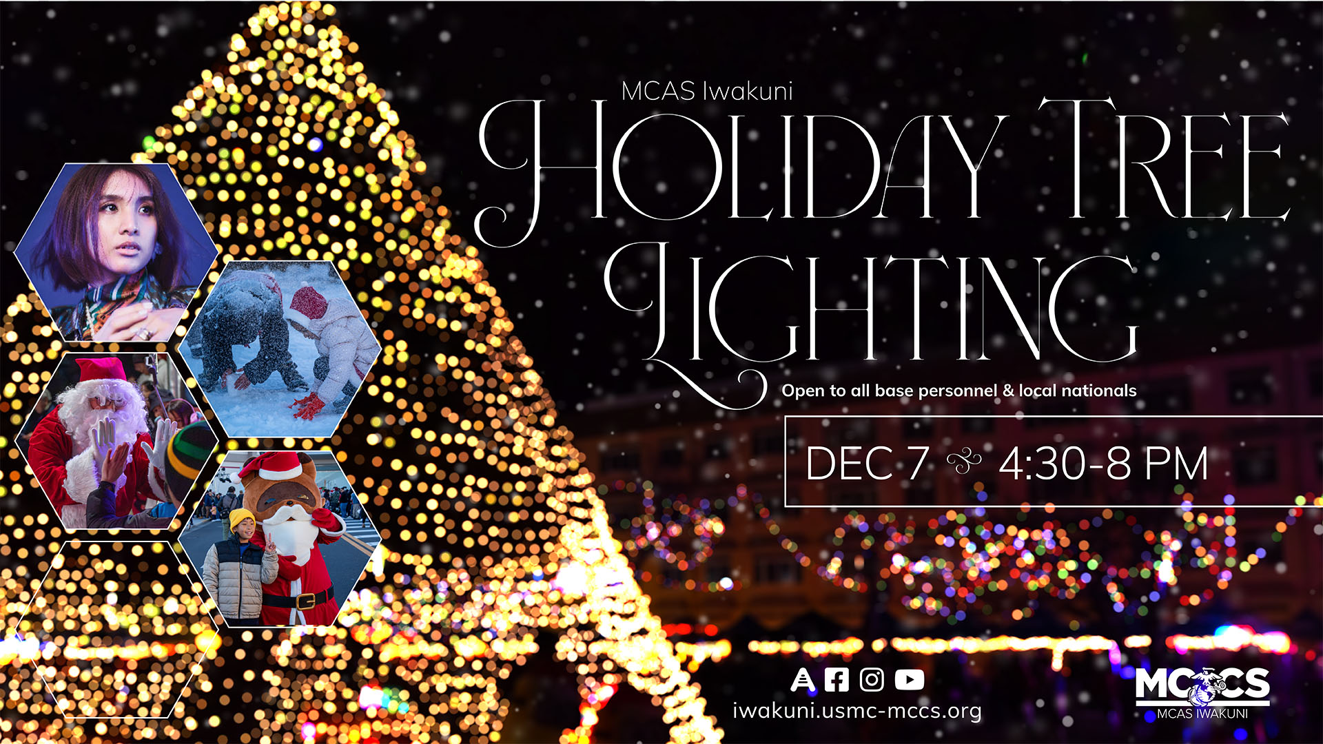 MCCS Holiday Tree Lighting Ceremony