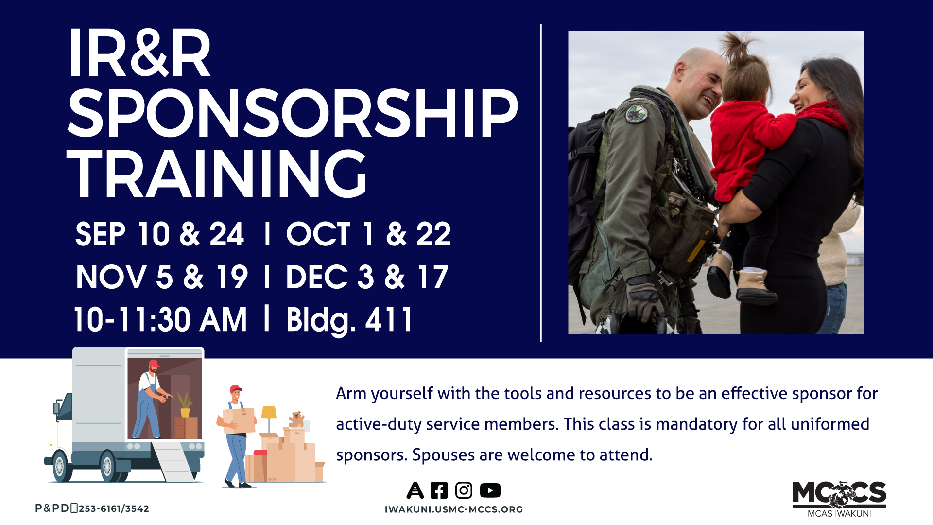 MCCS Sponsorship Training