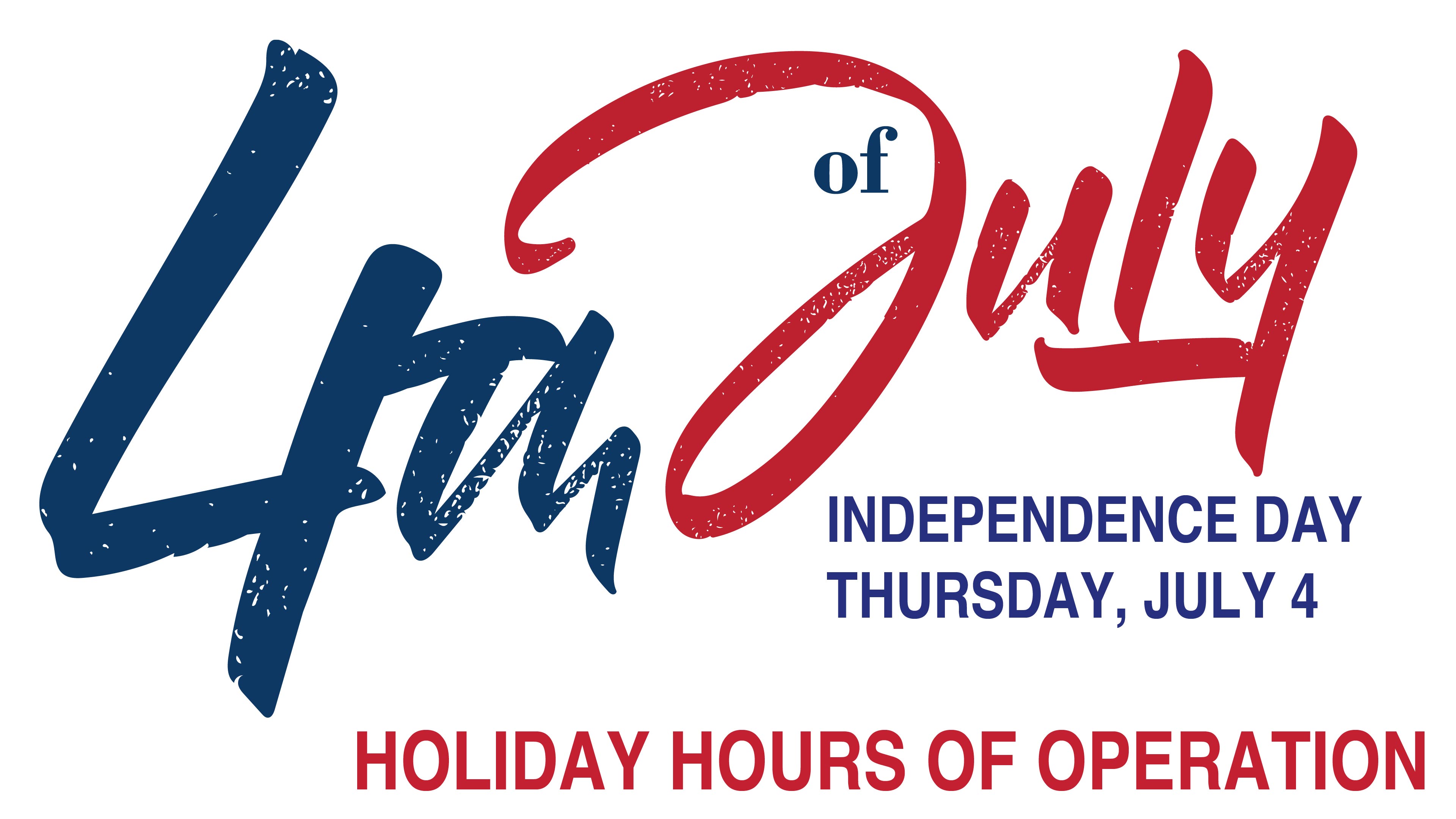 MCCS 4th of July Independence Day Holiday Hours