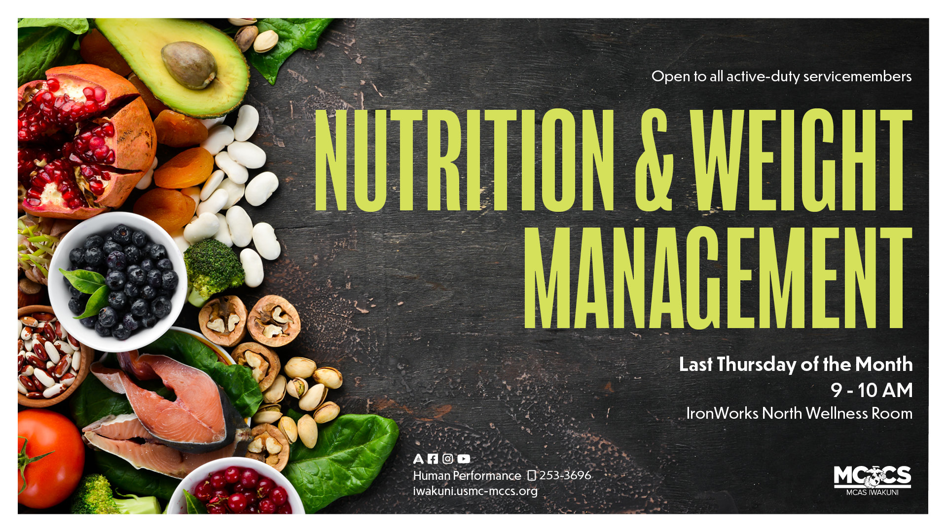 MCCS Nutrition & Weight Management Brief