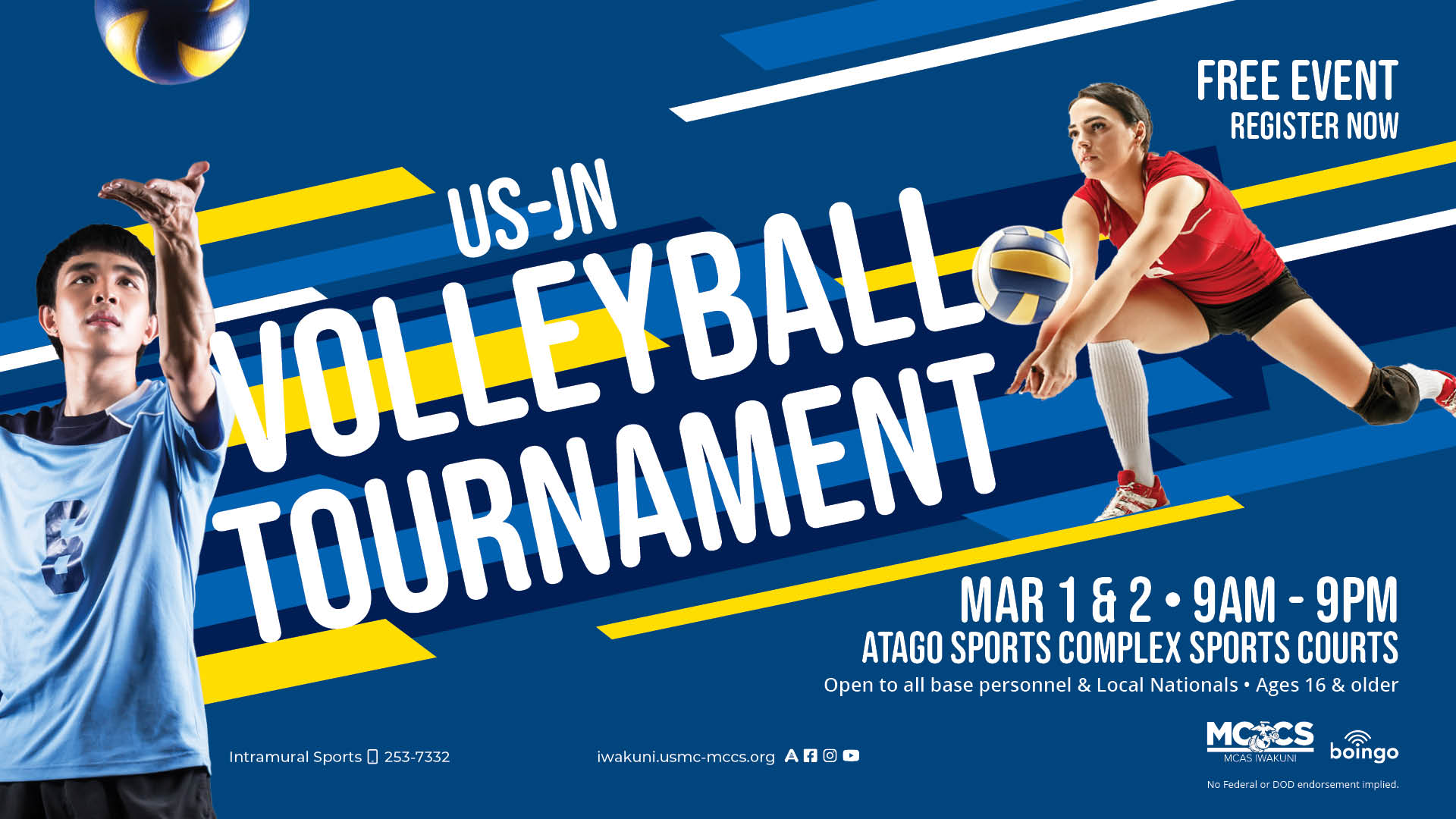 MCCS U.S. - Japan Volleyball Tournament