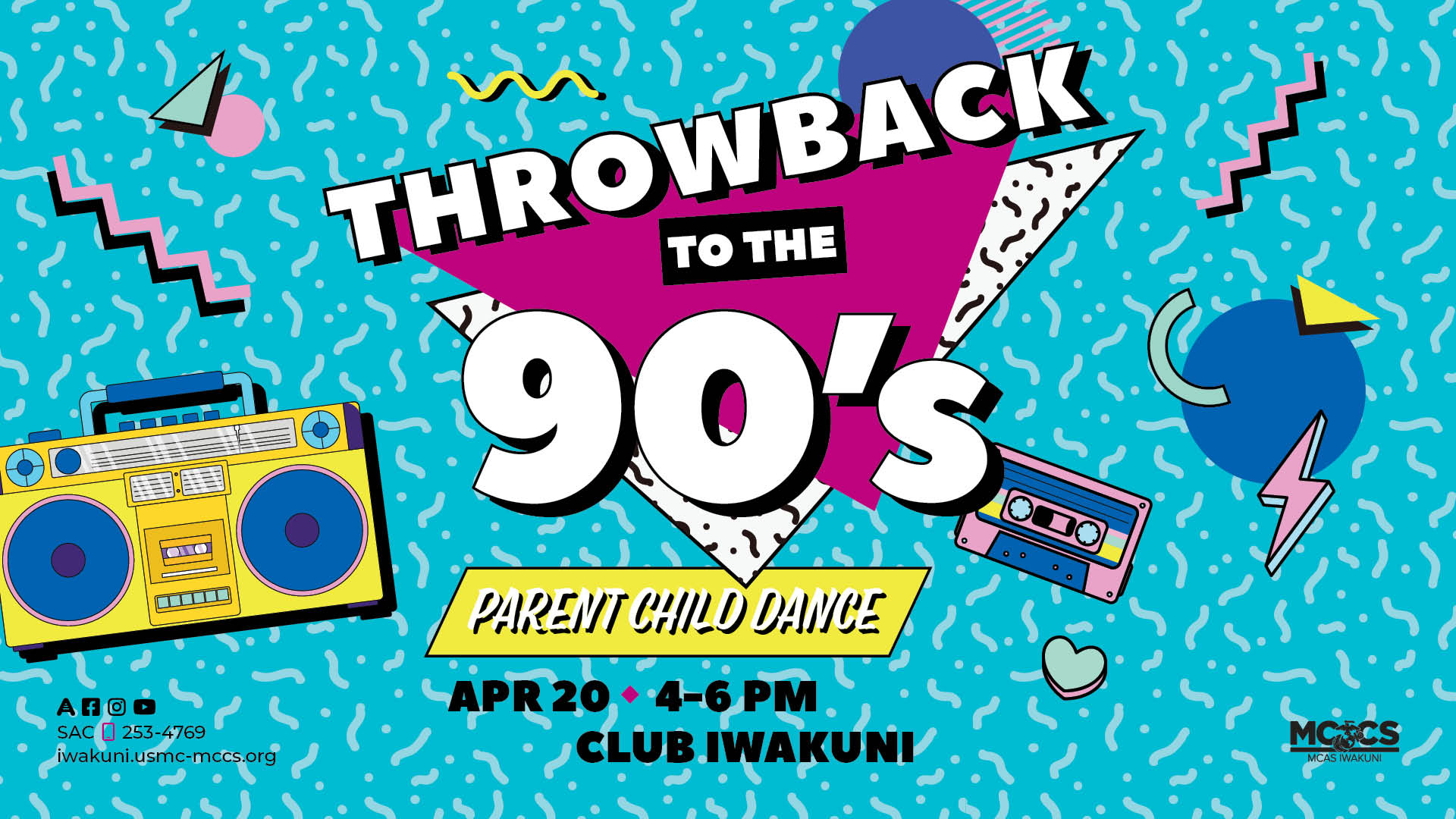 Parent Child Dance - Throwback to the 90's