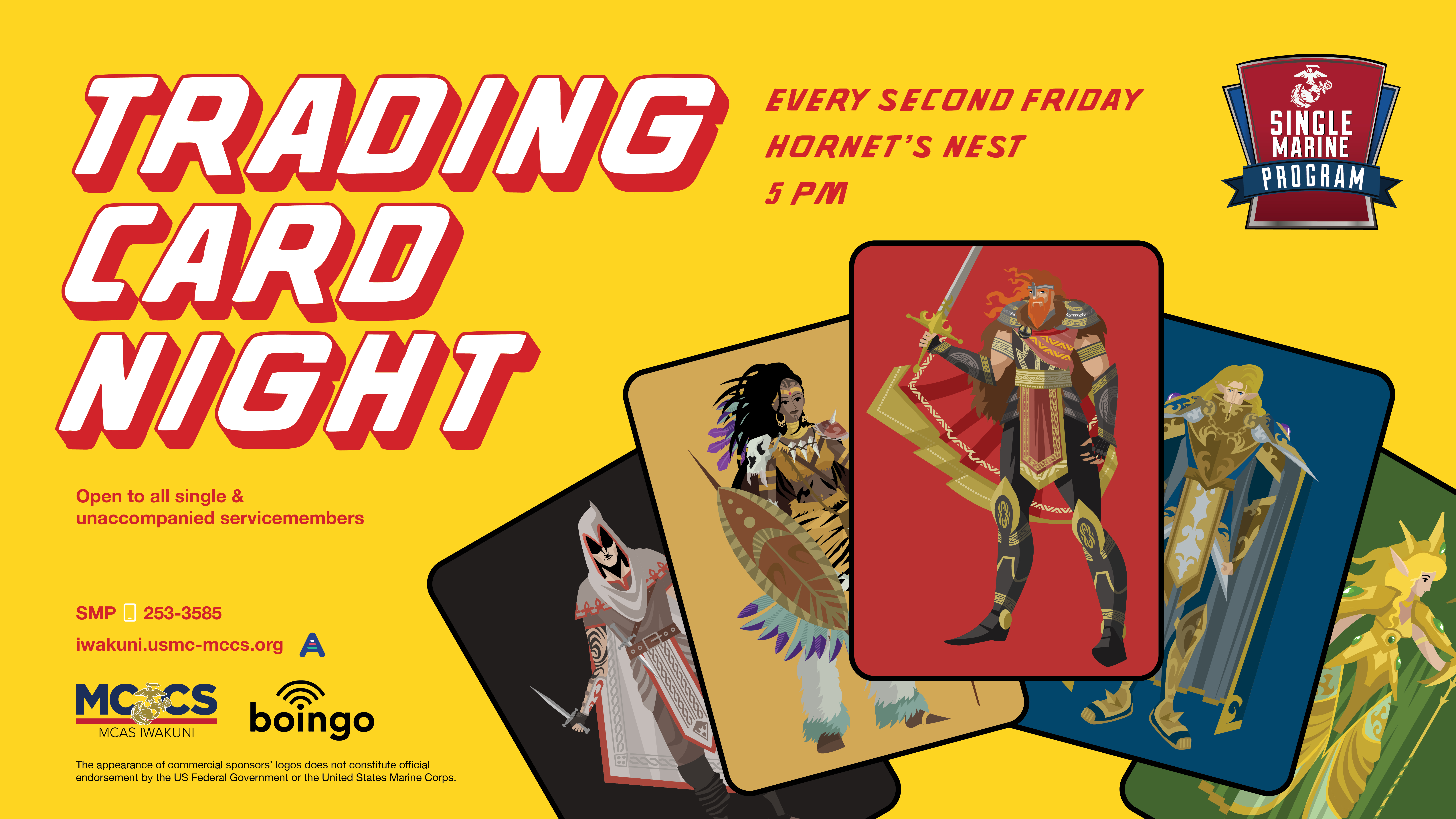 MCCS SMP - Trading Card Night