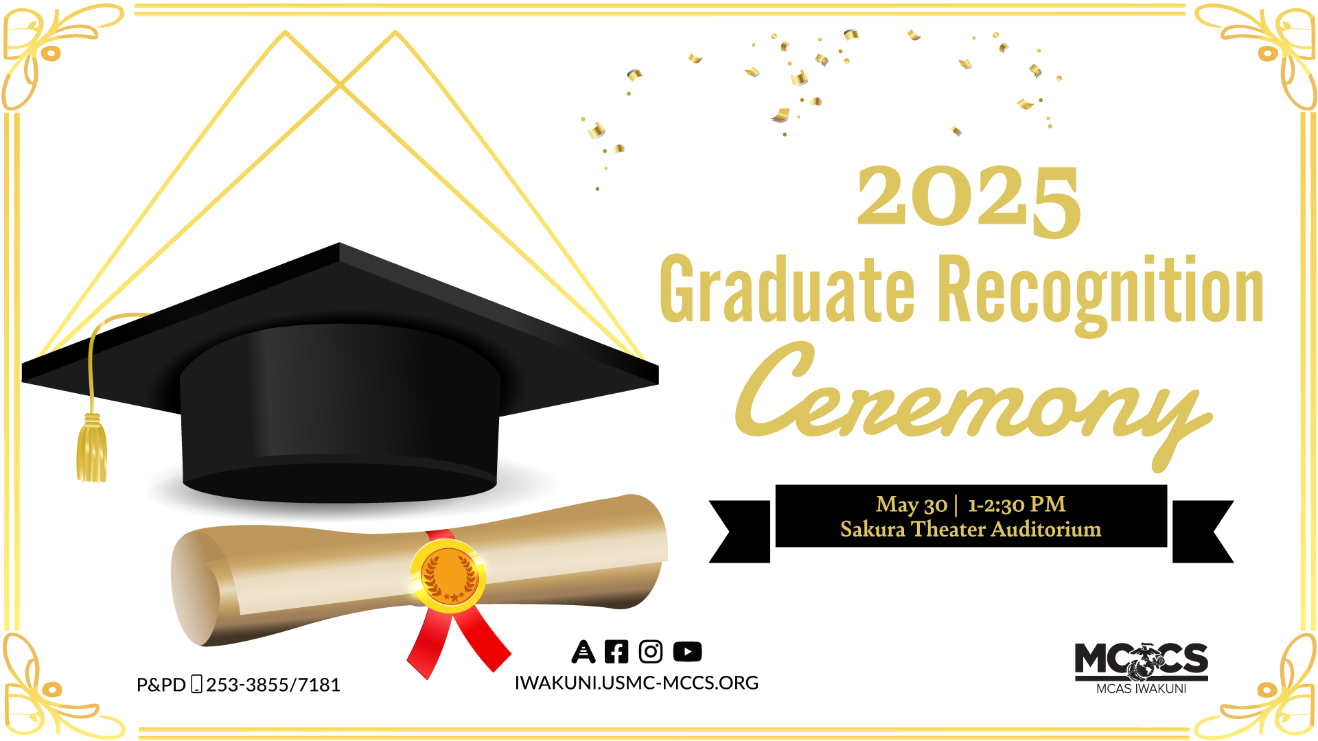 MCCS Graduate Recognition Ceremony