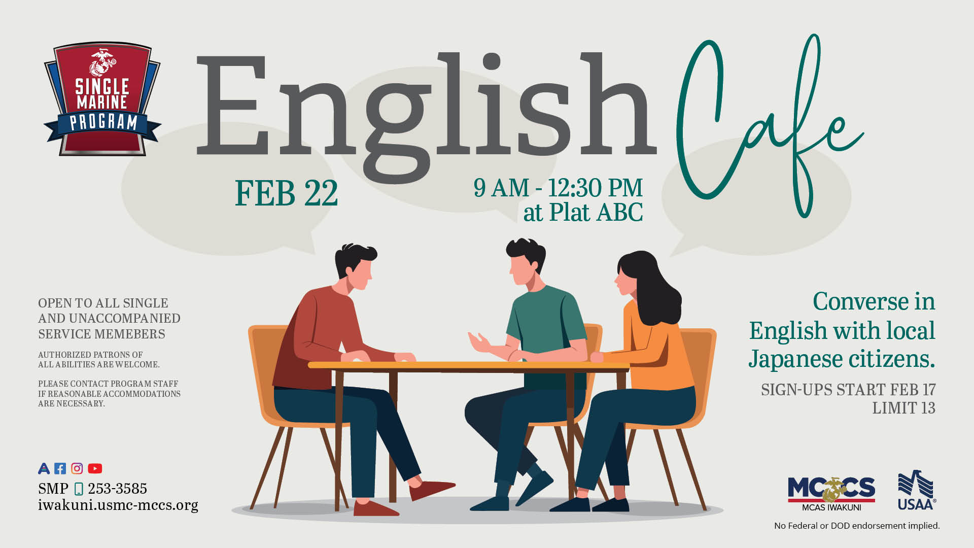 MCCS SMP - English Café