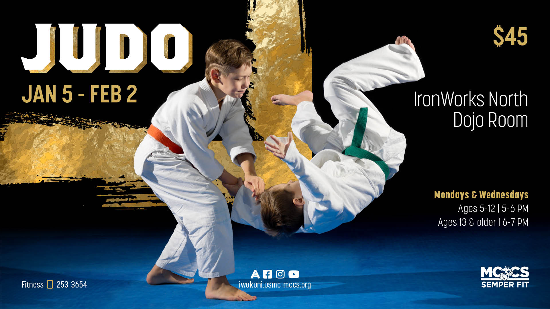 MCCS Judo - January