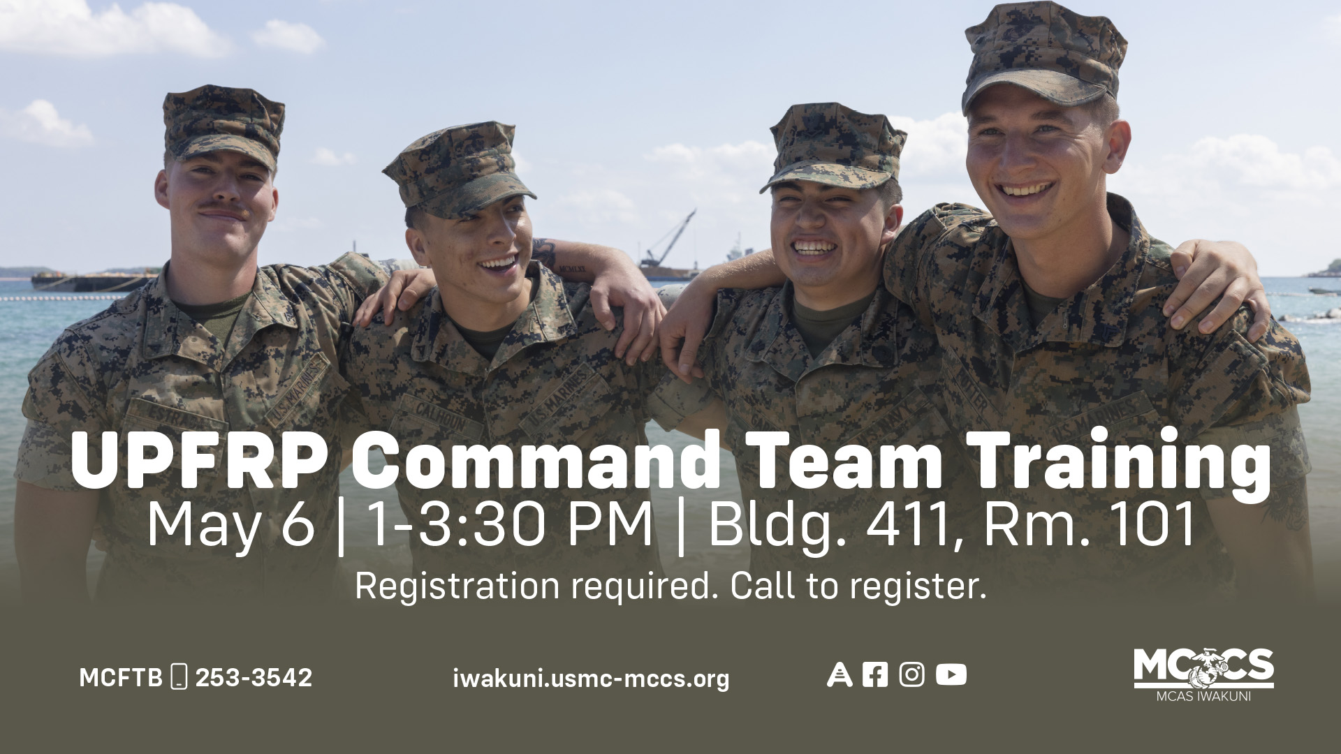 MCCS UPFRP: Command Team Training