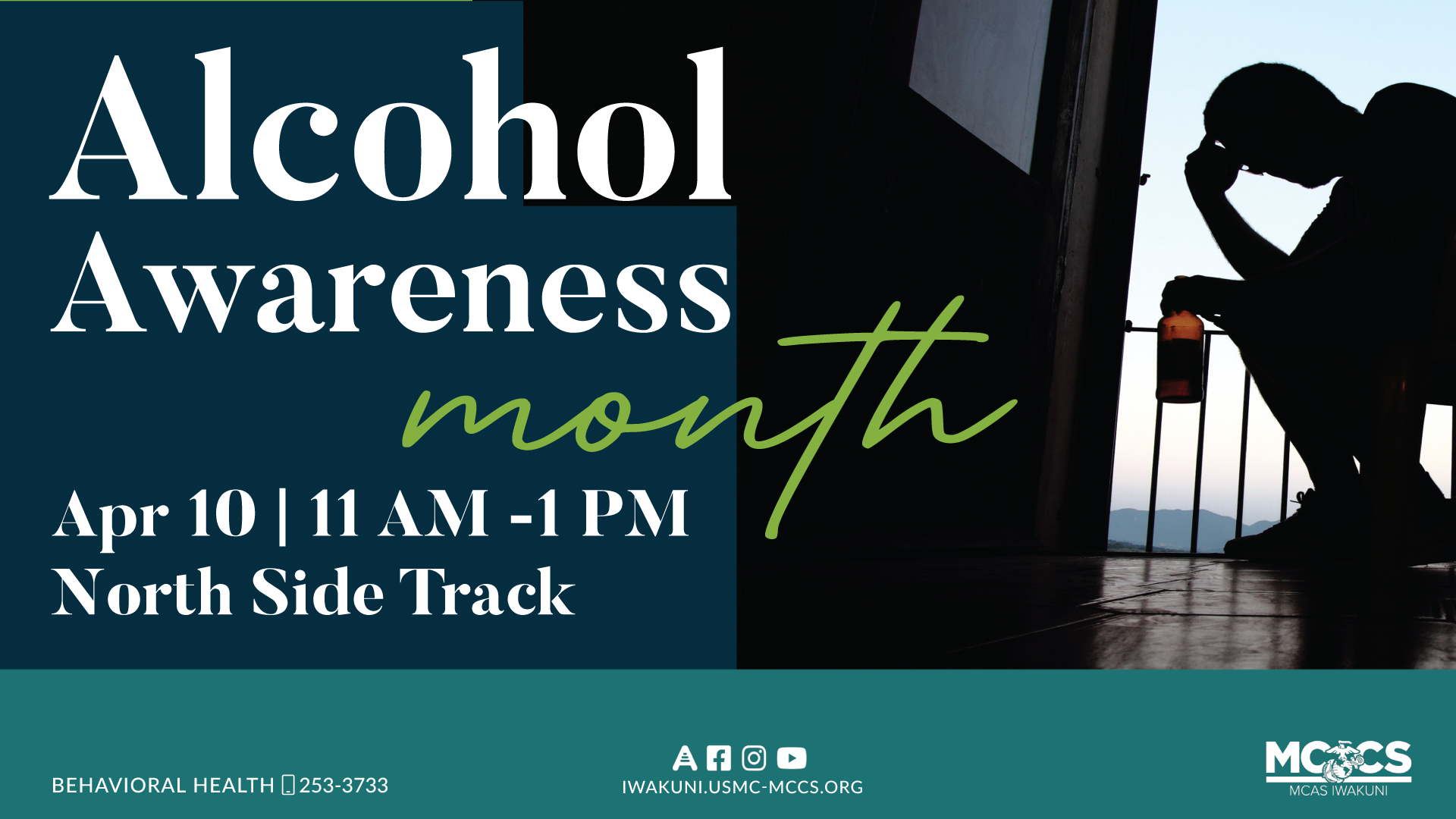 MCCS Alcohol Awareness Month Tabling Event