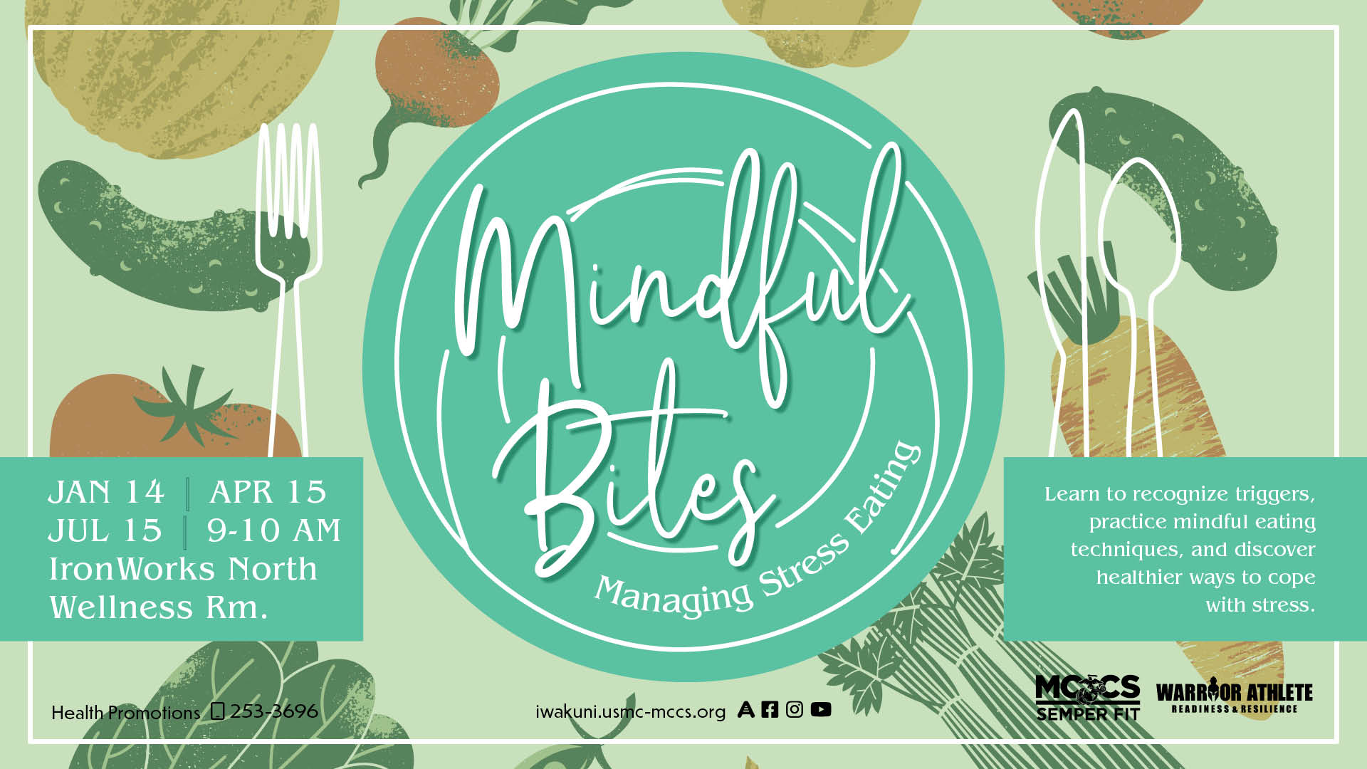 MCCS Mindful Bites: Managing Stress Eating
