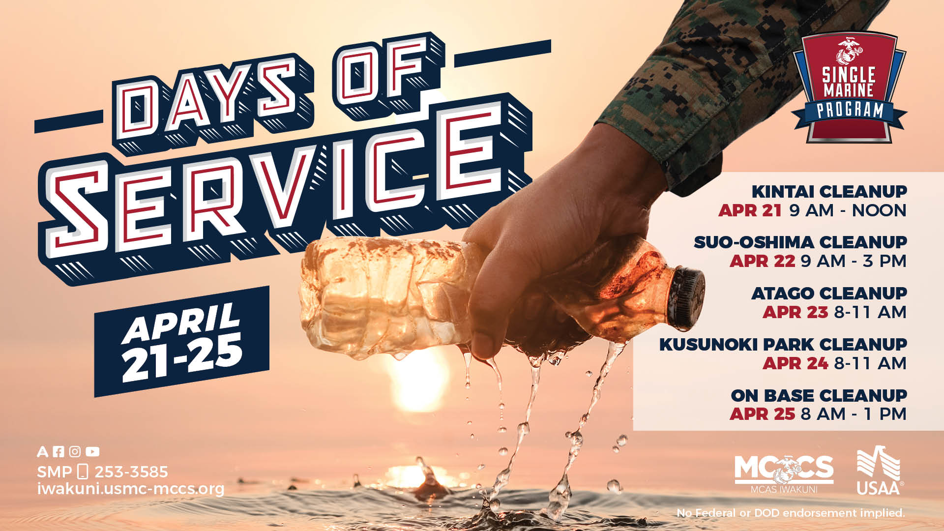 MCCS SMP Days of Service