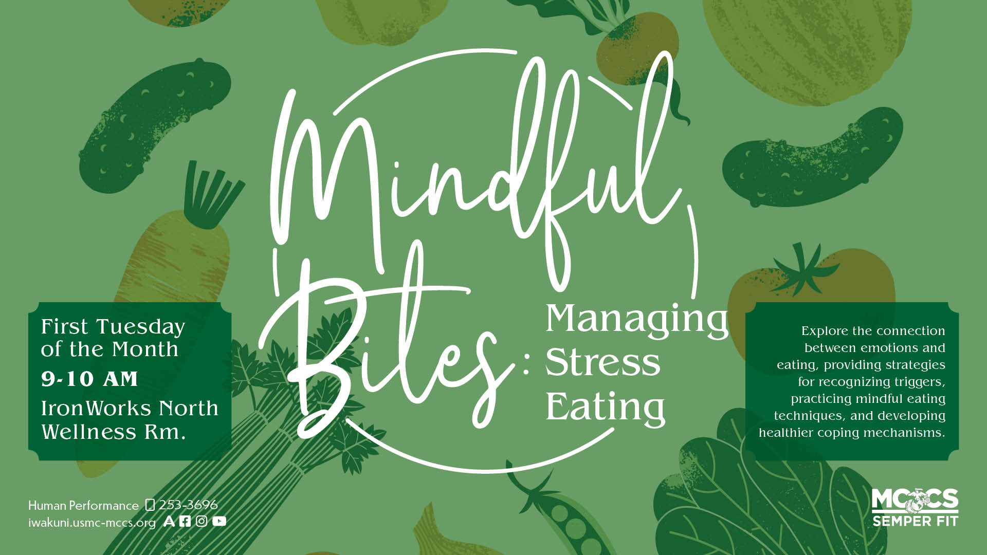 MCCS Mindful Bites: Managing Stress Eating