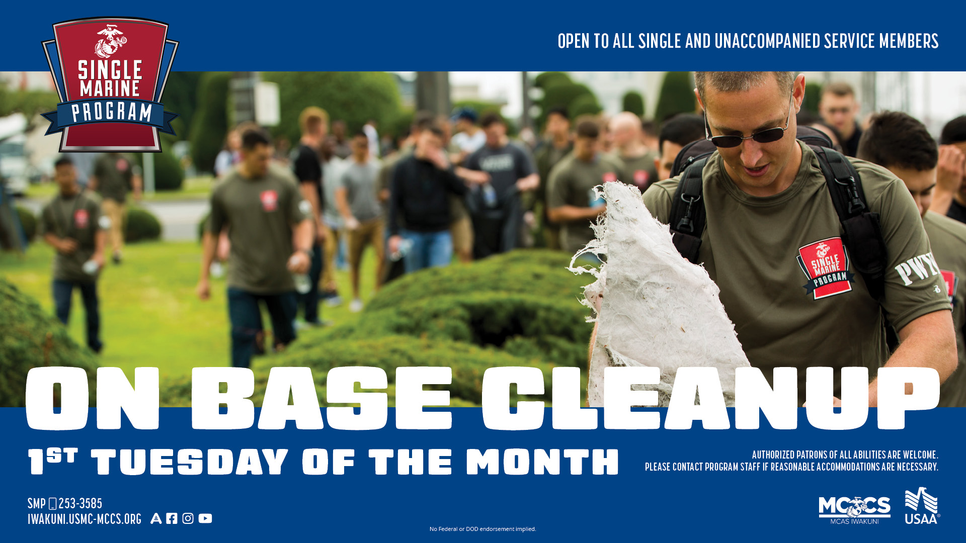 MCCS SMP - On-Base Cleanup