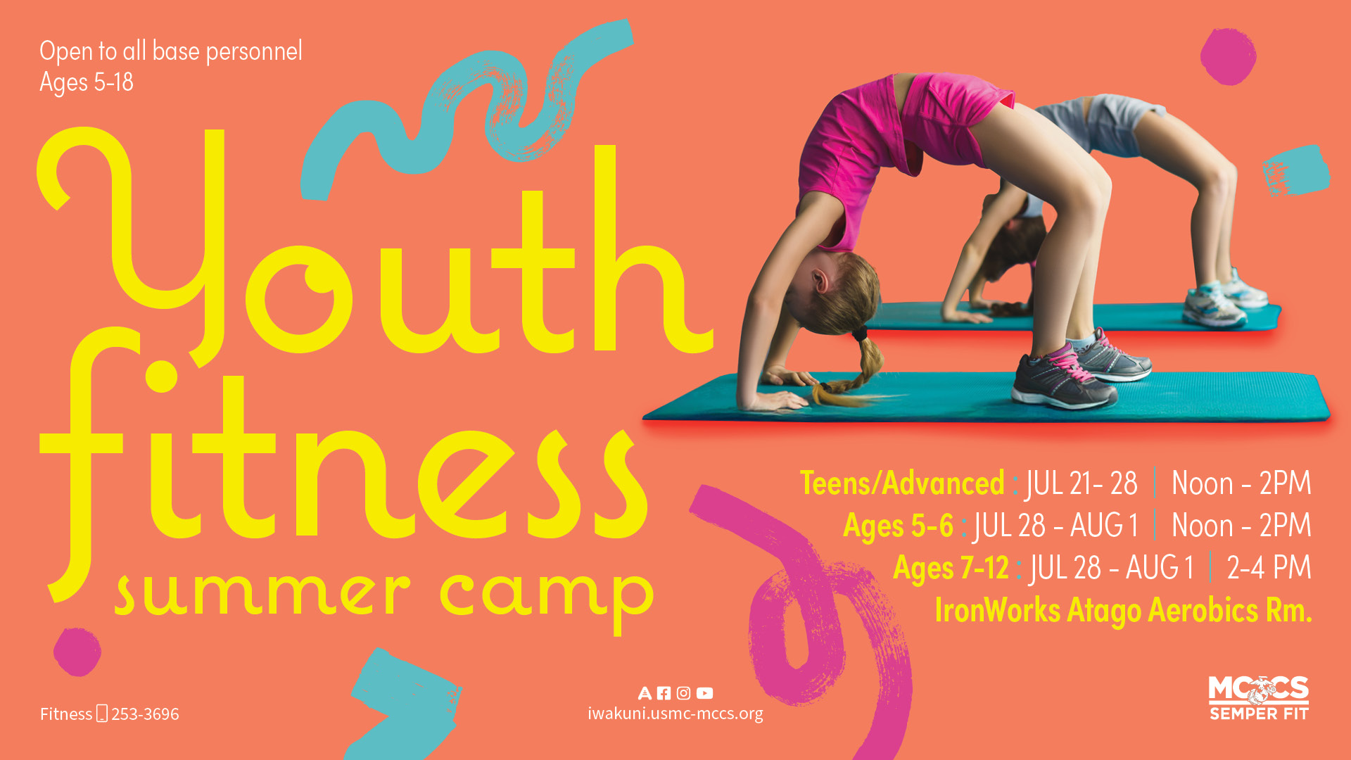 MCCS Youth Fitness Summer Camp