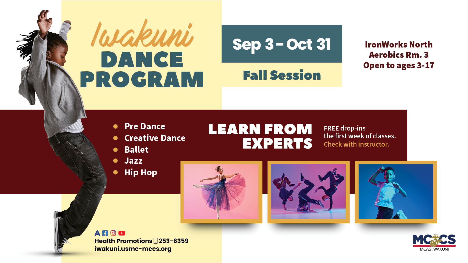 Iwakuni | Iwakuni Dance Program - Fall Session