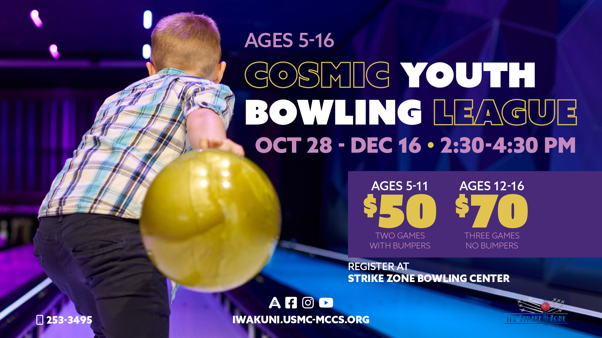 MCCS Cosmic Youth Bowling League