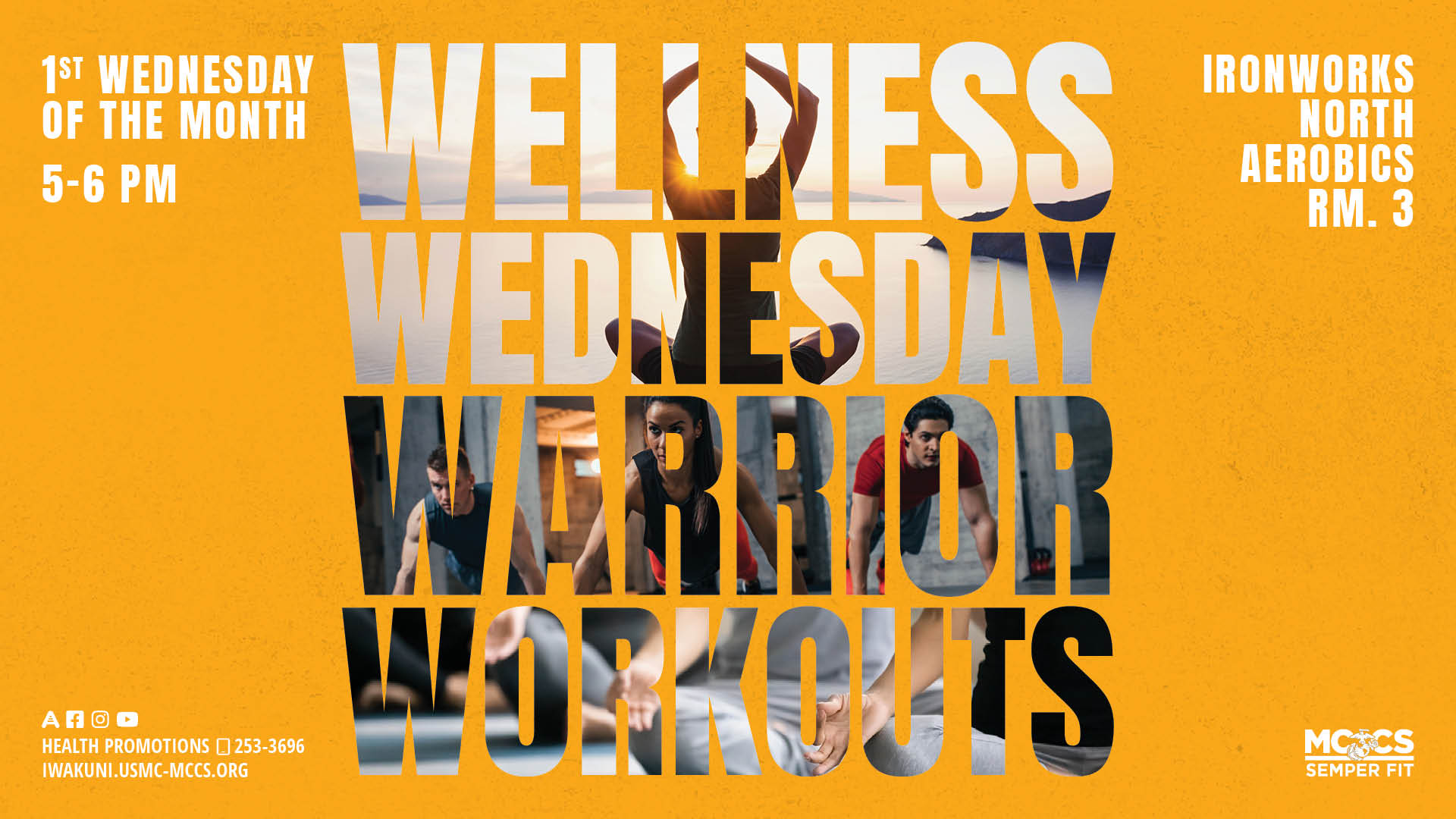 MCCS Wellness Wednesday: Warrior Workouts