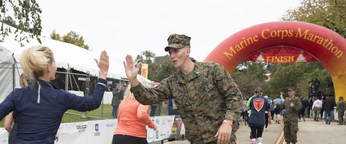 MCCS Congratulations to all Runners of the 48th Marine Corps Marathon