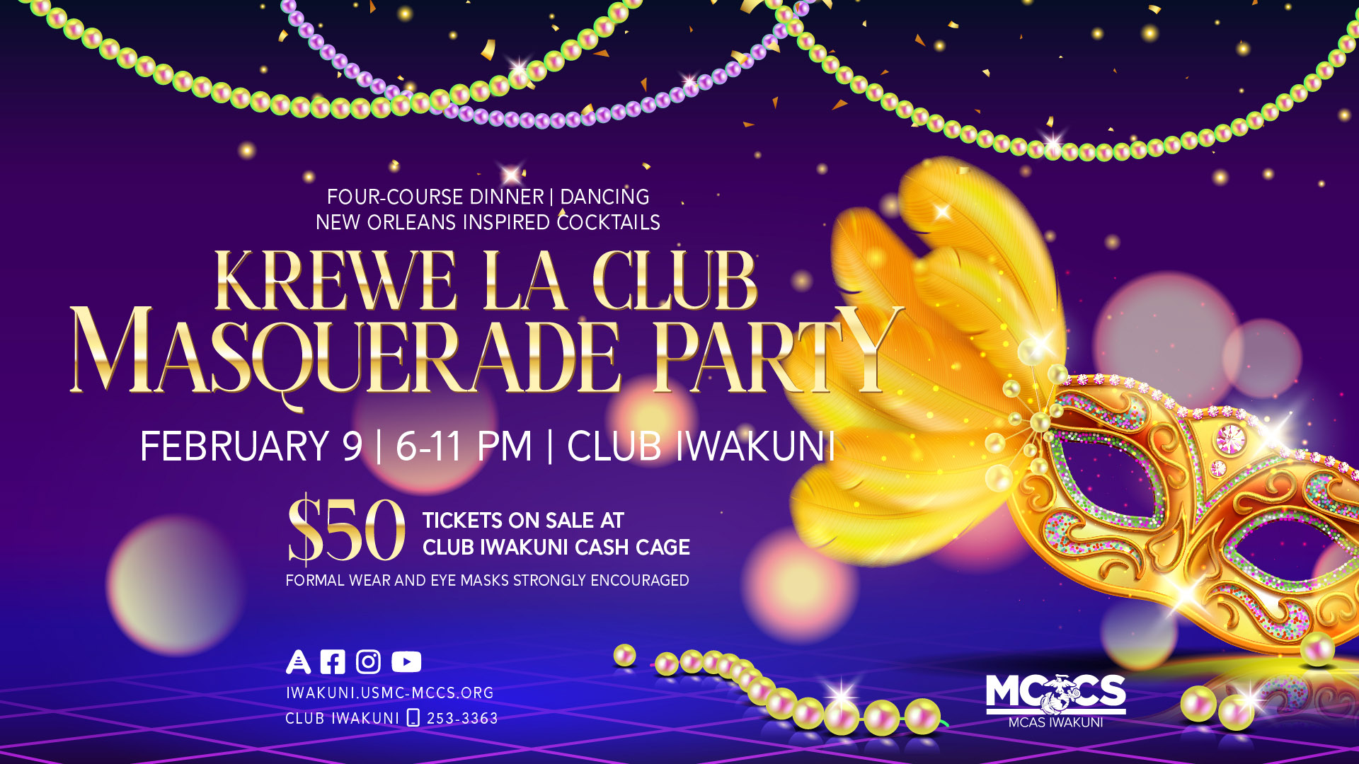 Club Iwakuni Masquerade Party